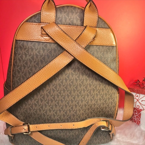 Michael Kors | Bags | New Mk Michael Kors Backpack Signature | Poshmark
